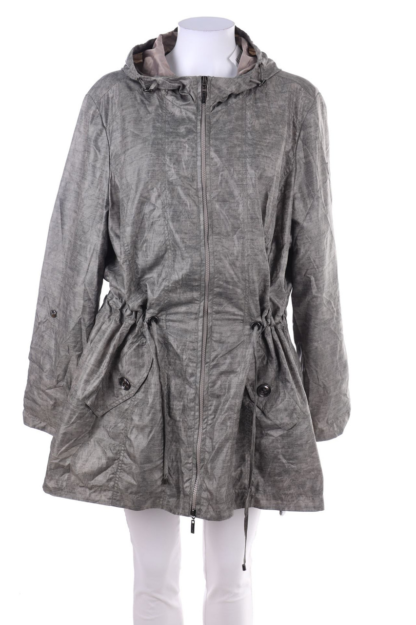GINA LAURA - Regen-Jacke mit Krempel-Ärmeln - D 48-50 secondhand kaufe